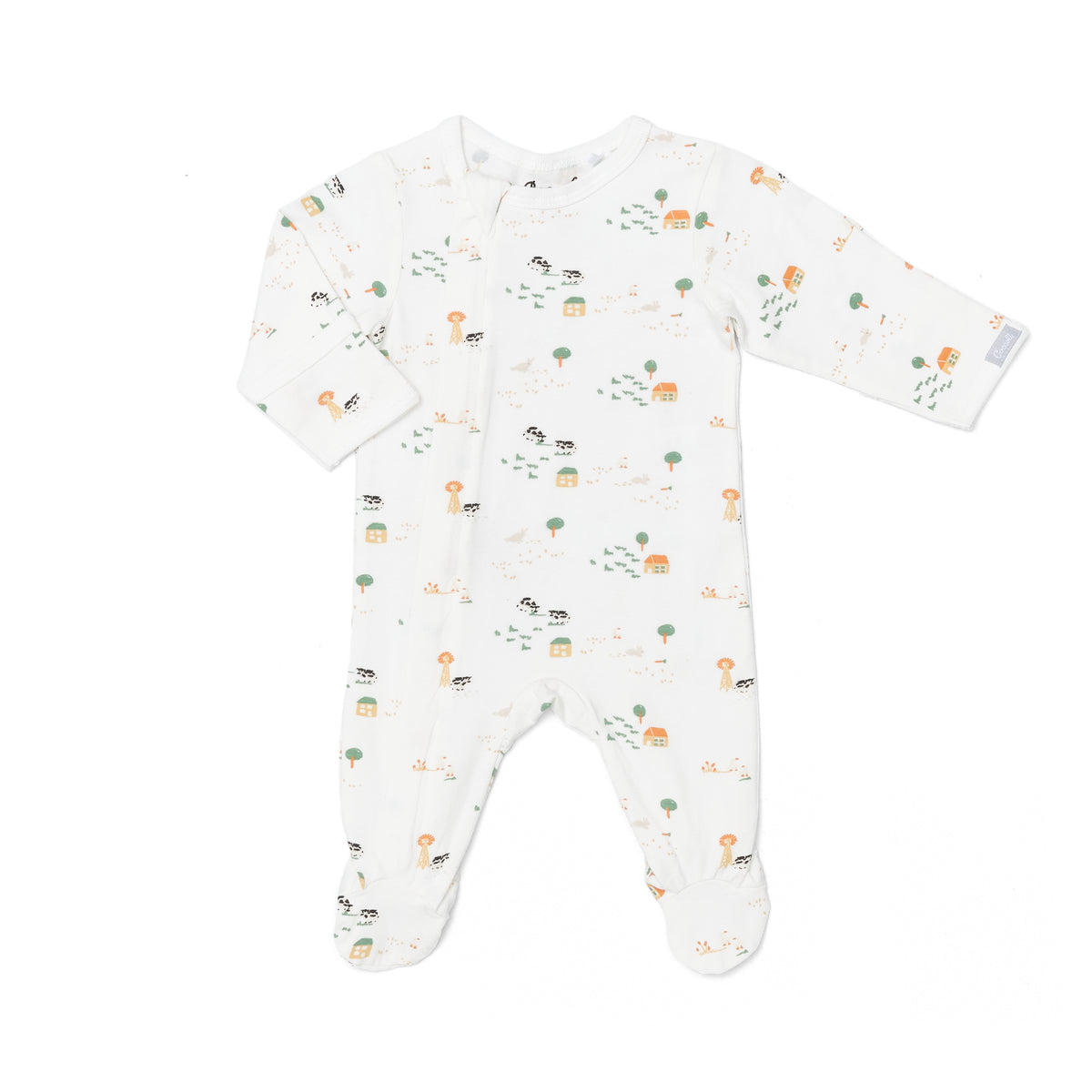 Coccoli Farm Animals Modal Zip Sleeper – snugonthedanforth